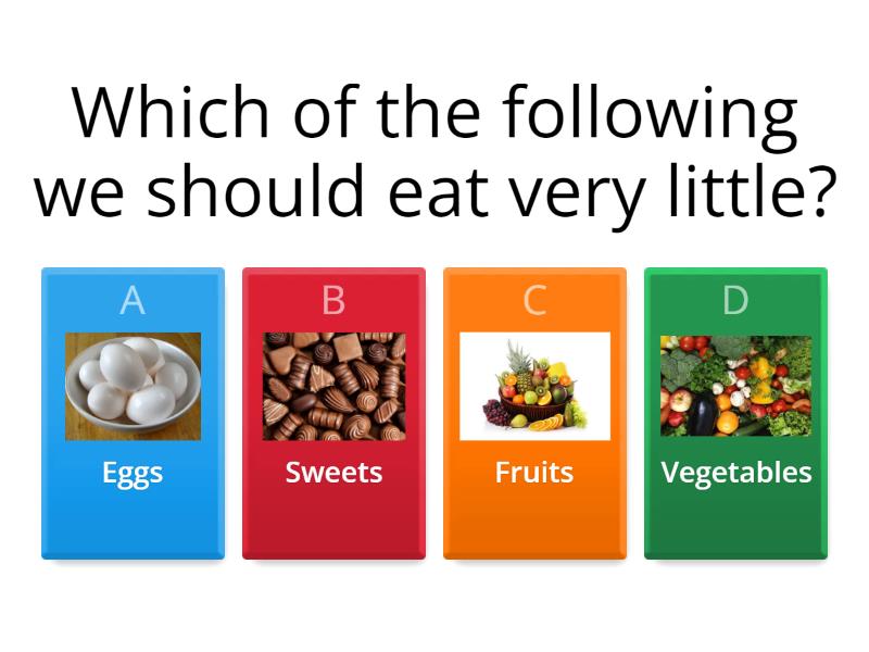 Food Pyramid - - Quiz