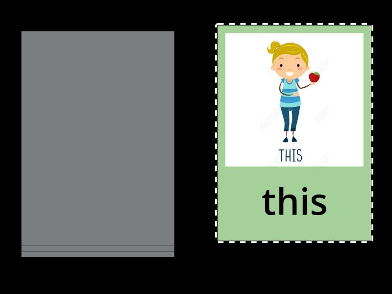 This that - Cards PRE037 PLUS - Cartas al azar