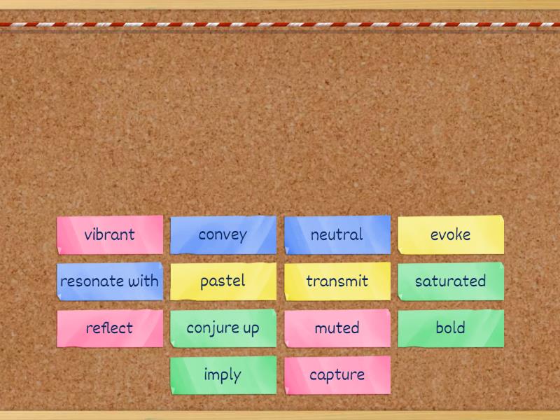 Describing color associations Evolve 6 unit 11 - Cada oveja con su pareja