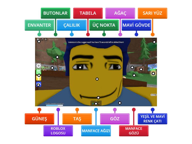 ROBLOX - Diagrama con etiquetas
