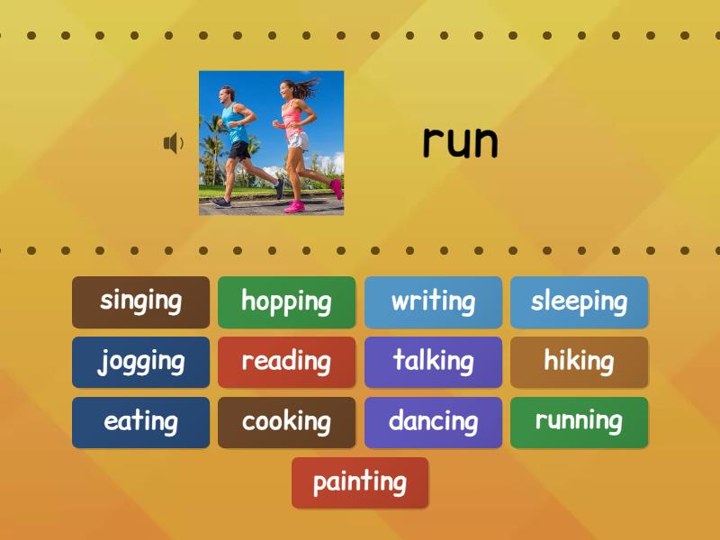 WW4-U2-word-V to Ving - Find the match