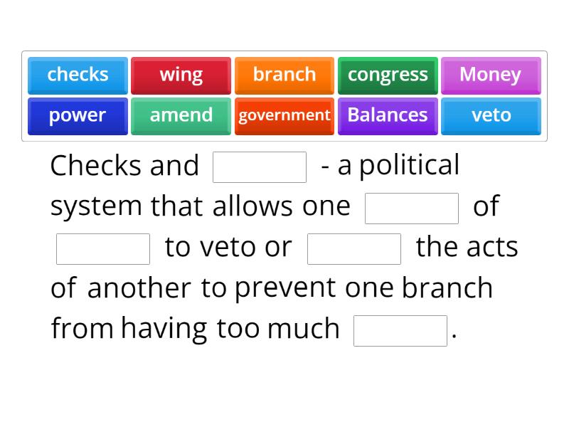 Constitutional Principle (2) - Complete the sentence