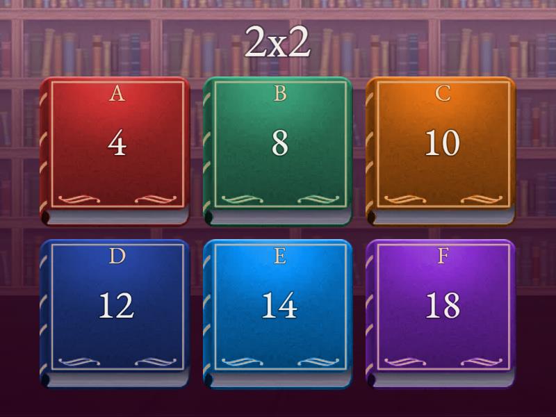 TABLA DE MULTIPLICAR - Quiz