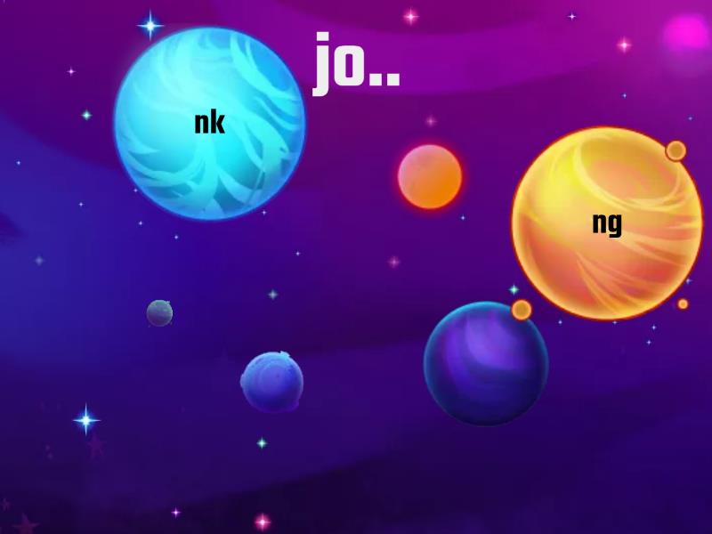 Spelling: -ng / -nk - Flying fruit