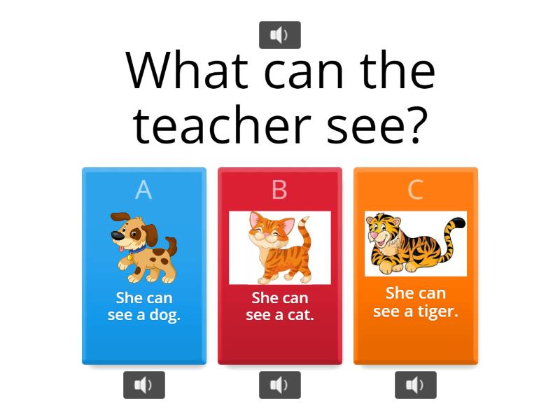 Read aloud - Kindergarten cat book - Quiz