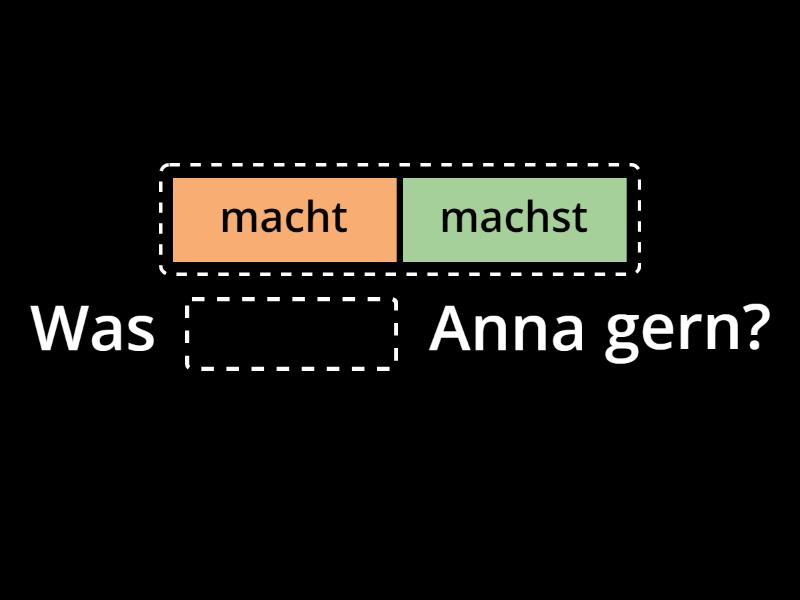 Was machst du gern? - Complete the sentence