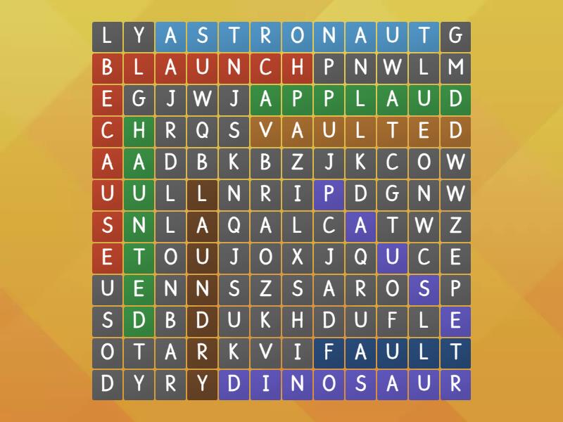 au - word search - Wordsearch
