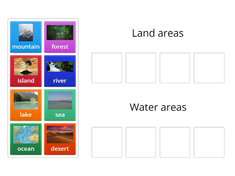 Land & Sea (A2.4) - Group sort