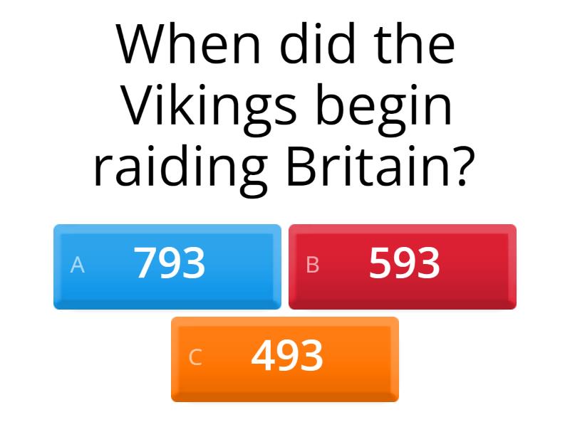Who were the Vikings? - Knowledge Check! - Quiz