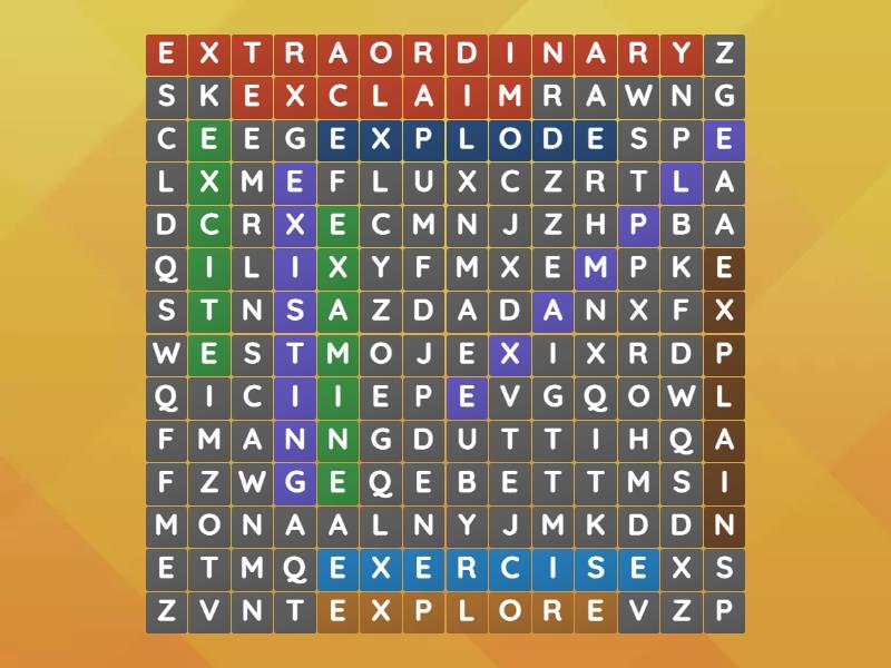 Year 4 Osprey Week 9 Spelling - Wordsearch