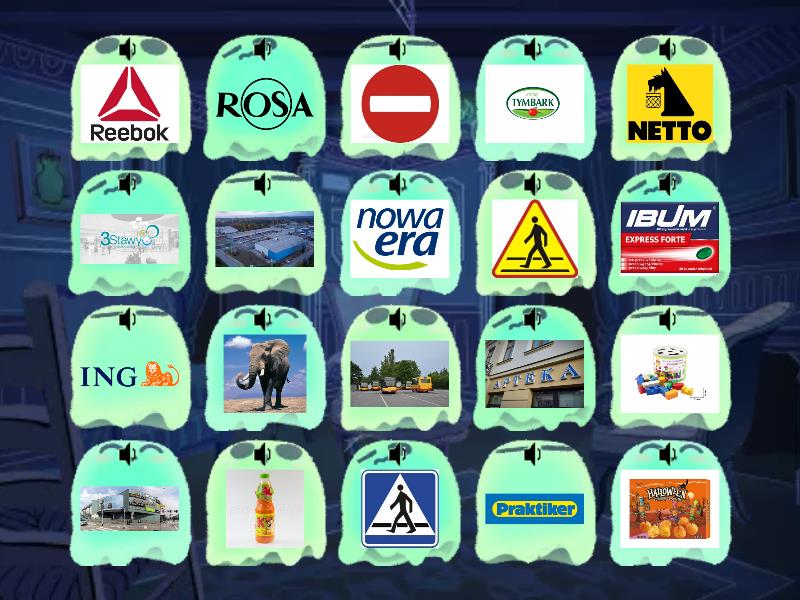 loga odwracanie kart no i znaki drogowe - Flip tiles