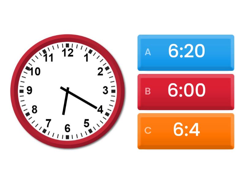 Y2 - Math - What time is it? - Quiz