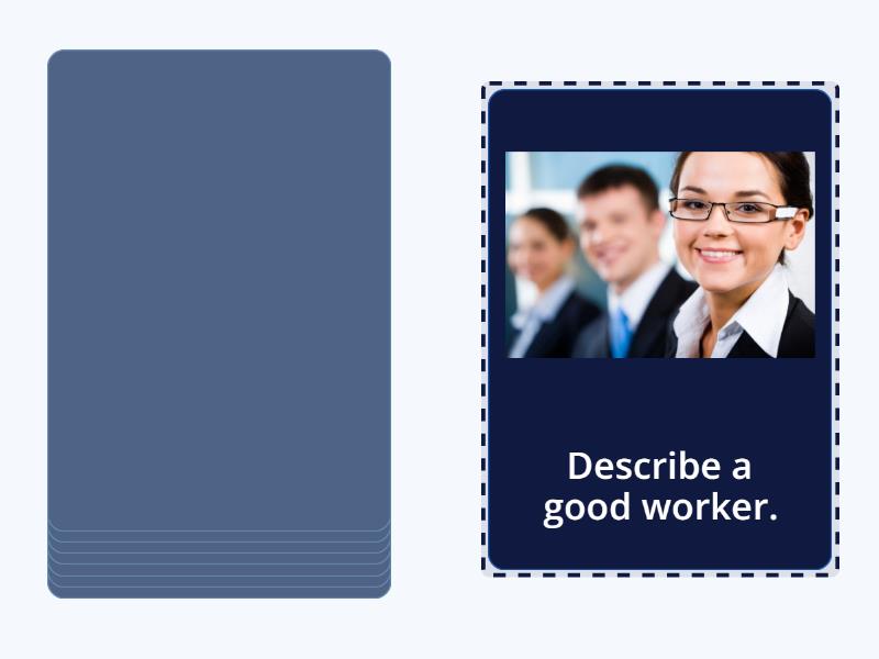 B1 work - Speaking cards