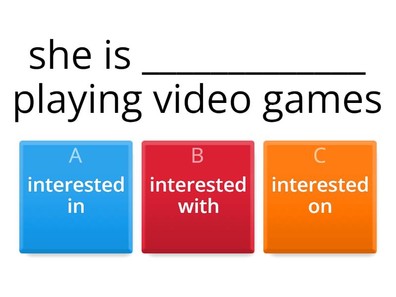 Verbs with prepositions Adjectives with prepositions - Quiz