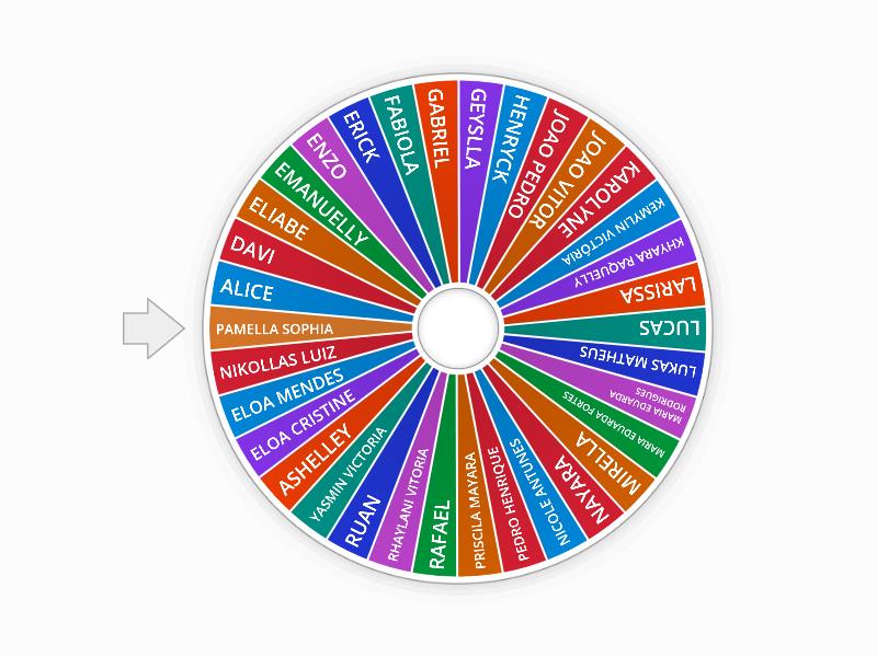 roleta de nome para 9 ano - Roleta aleatória
