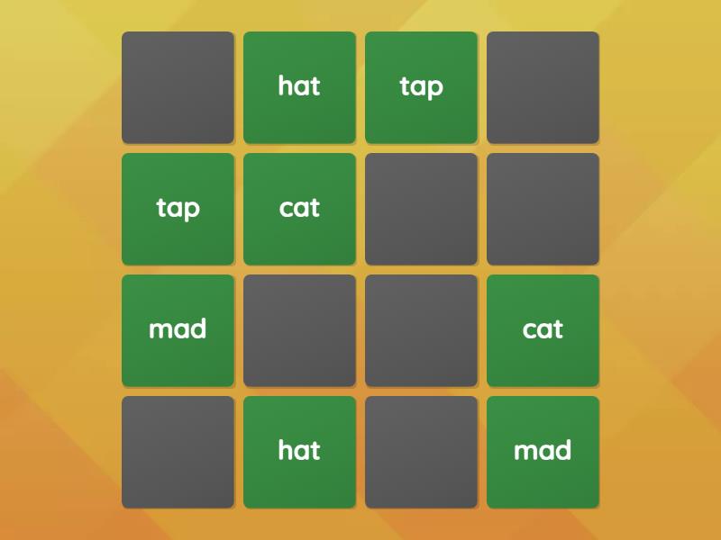 Short a-Matching game - Matching pairs