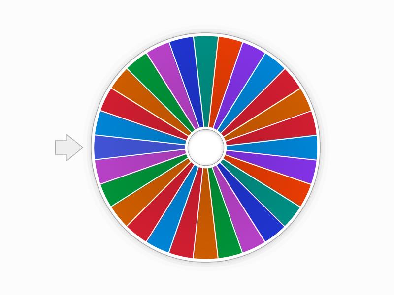BINGO : NUMBERS 1-100 - Spin the wheel