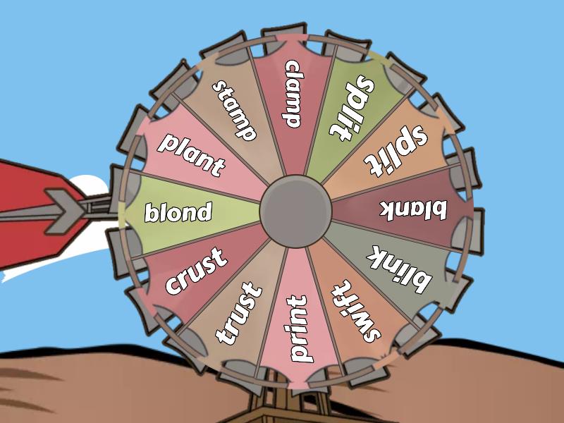 Word Wheel - IC Unit 10 - Random wheel