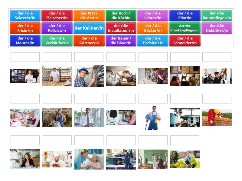 Berufe - Match up