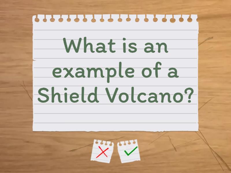 Volcanoes - Flash cards