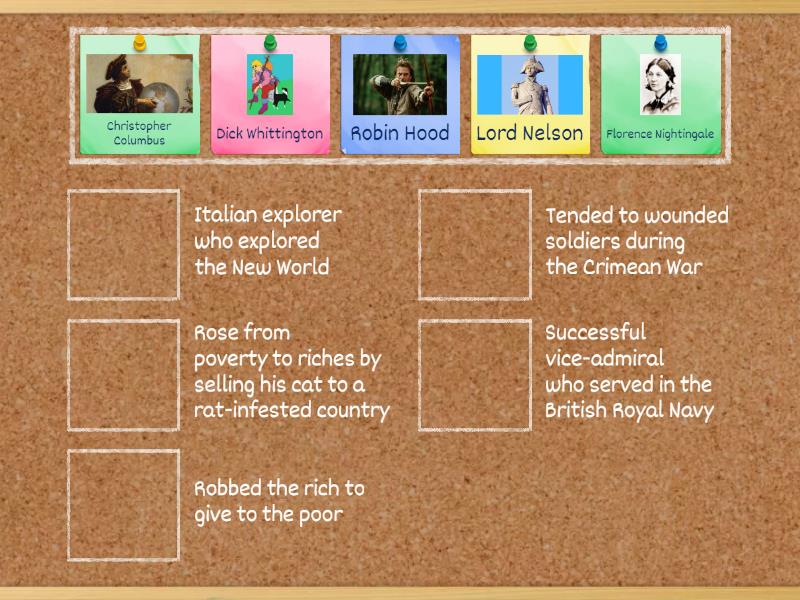 211 Historical figures SB2 - Match up