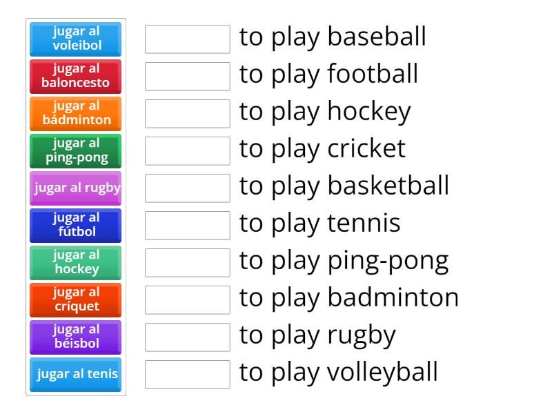 Yr 9 sports - Match up