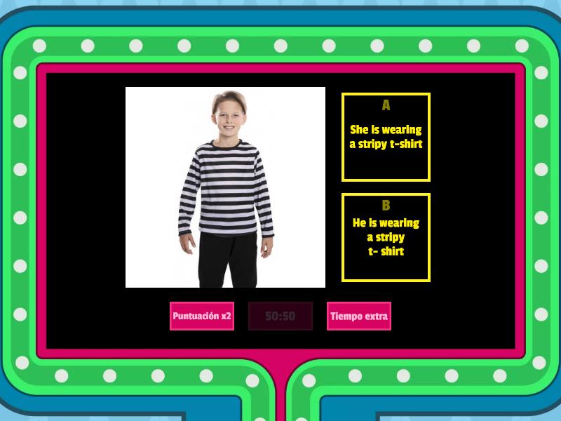 CHOOSE THE CORRECT - Gameshow quiz