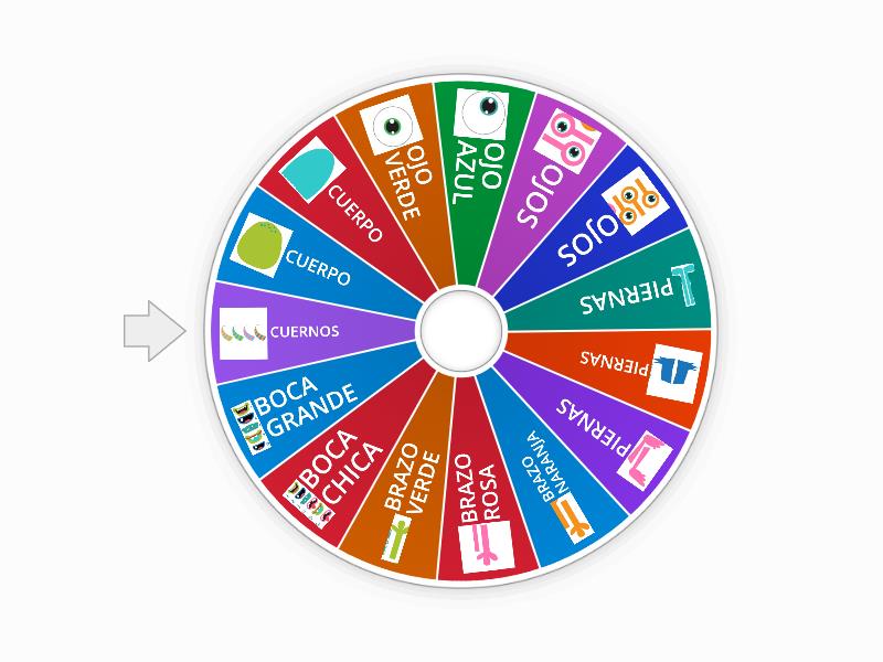 CREA TU MONSTRUO - Spin the wheel