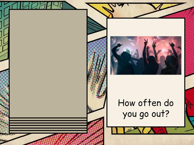 Speaking warm up (easy) - Speaking cards