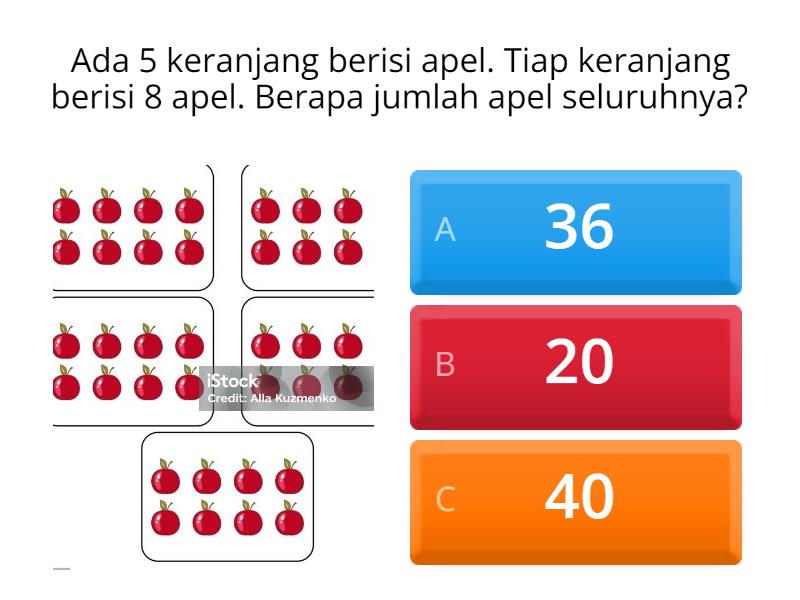 Matematika Kelas 2 SD - Quiz