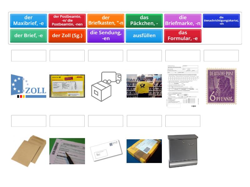 A2.2 L10 Schritte plus 4 neu Wortschatz Post - It's a Match