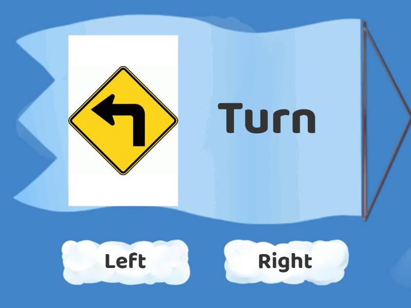 Giving directions / Turn right or left - True or false