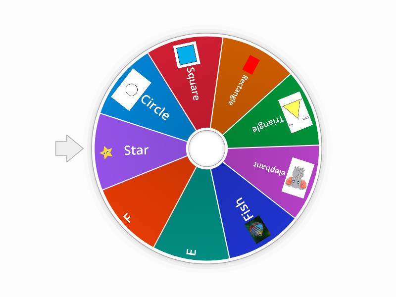 Unit 3 - Shapes Fun - Spin the wheel