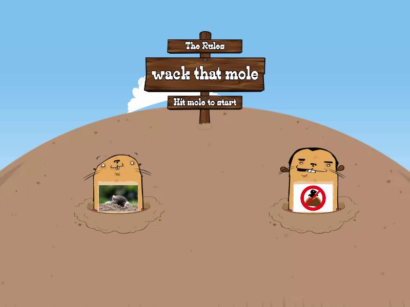 wack a mole - Whack-a-mole