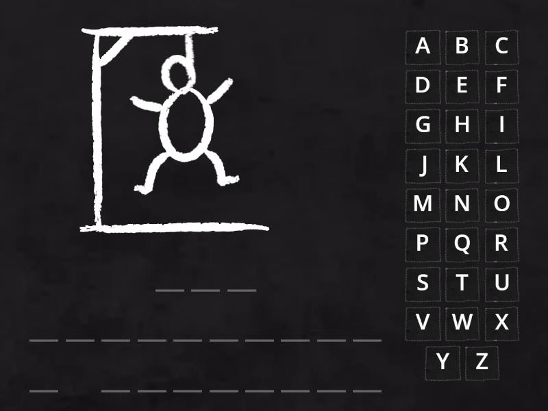 Forca do Ensino a Distância - Hangman