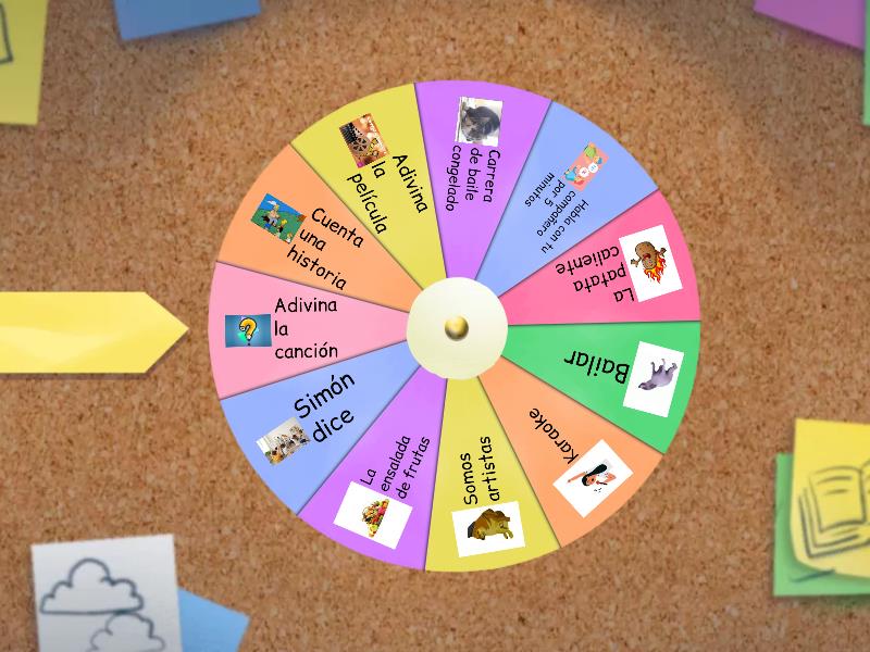 Brain Breaks - Spin the wheel