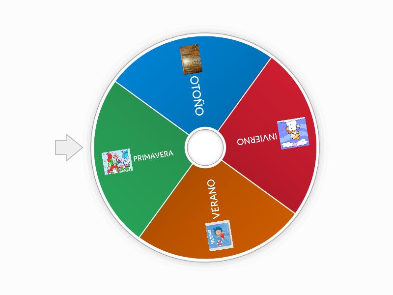 LAS ESTACIONES DEL AÑO - Spin the wheel