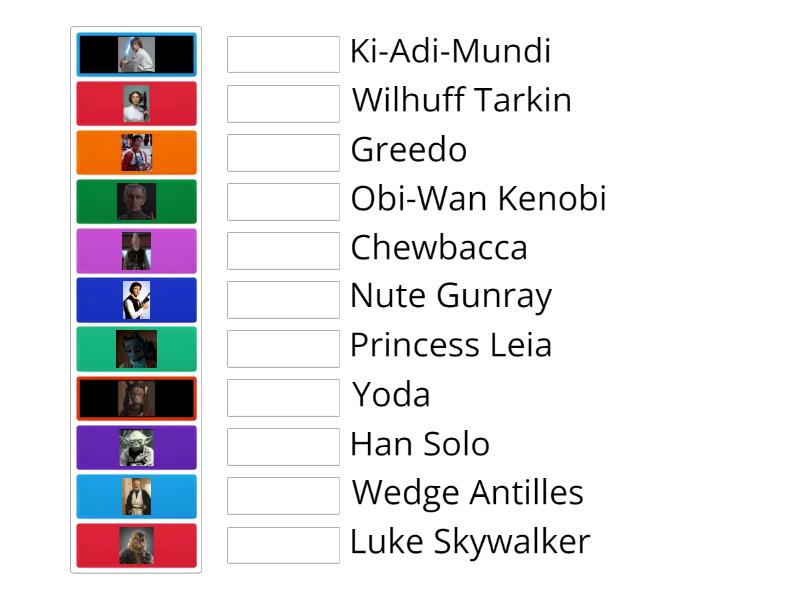 Star Wars - Match up