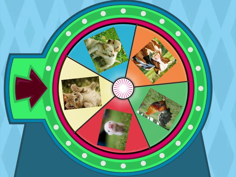 Ruleta de animales - Random wheel