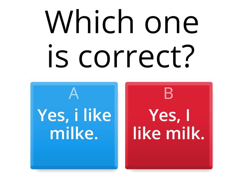 check out correction - Quiz