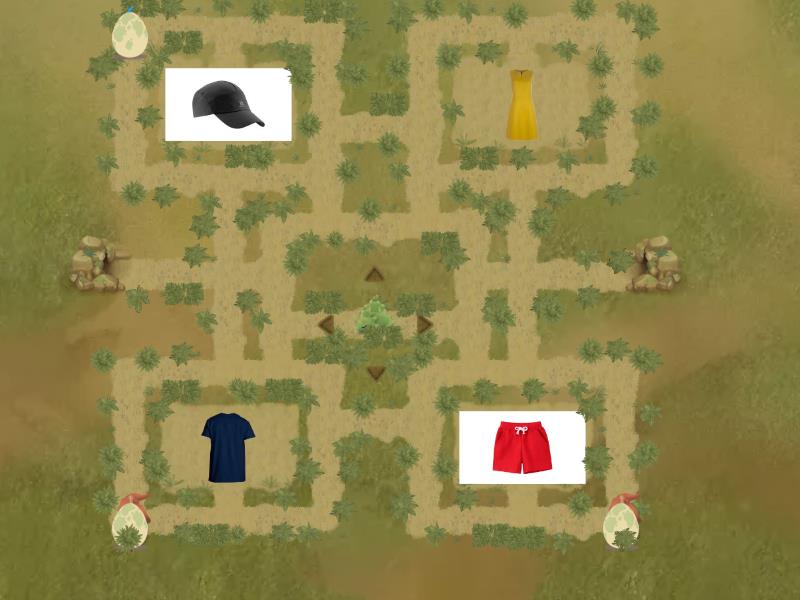 clothes - Maze chase