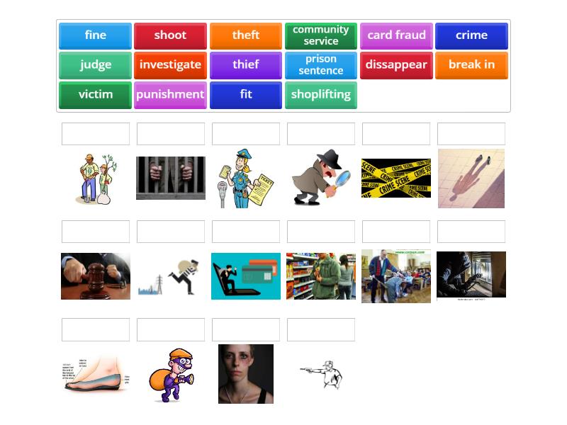 Fit the crime - Match up