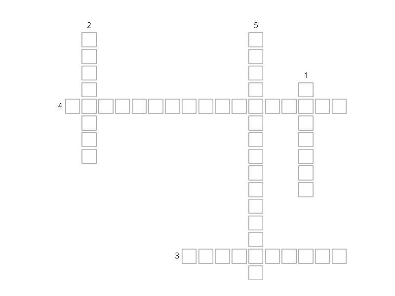 Vok 25 7e - Crossword