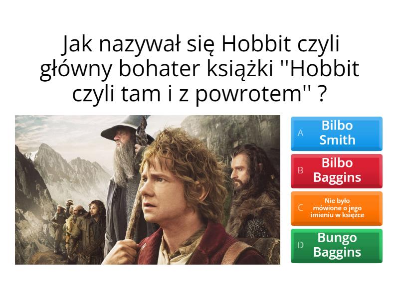 Hobbit - Quiz
