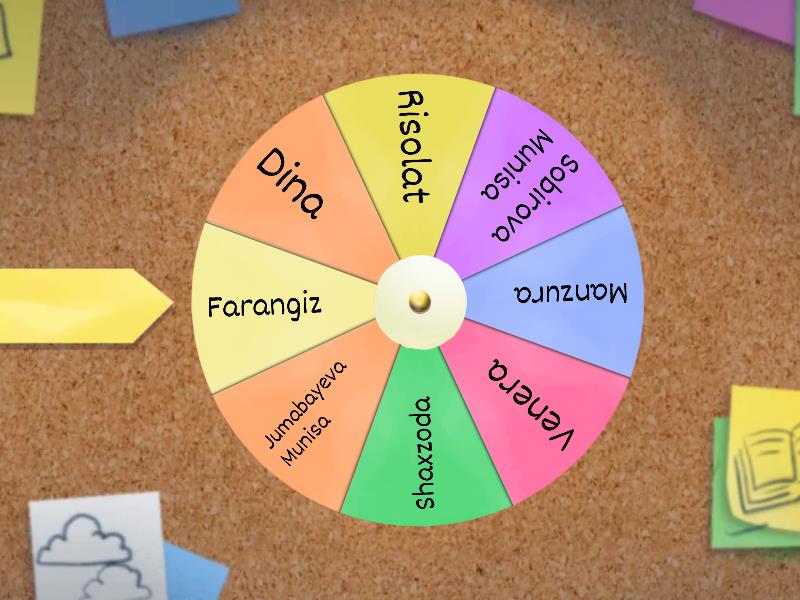university students - Spin the wheel