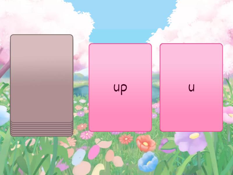 Vowels Card Deck - Speaking cards