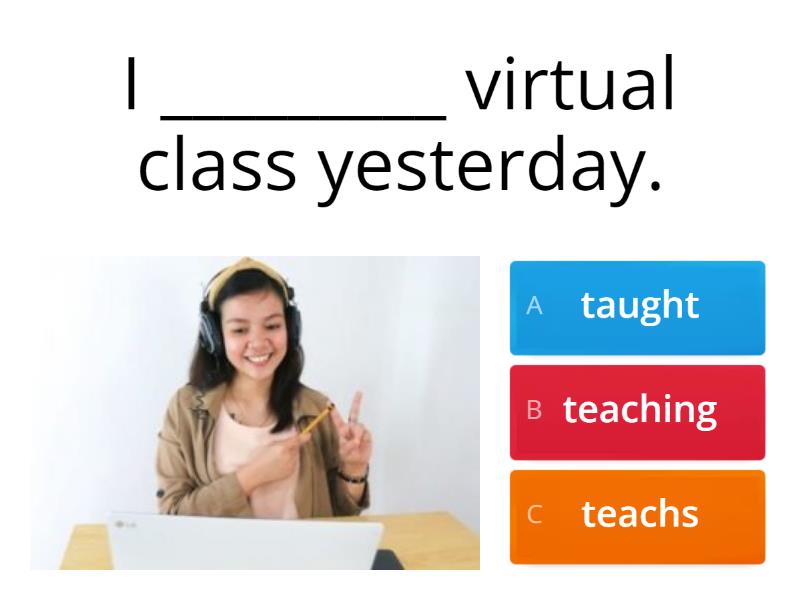 Choose correct verb ( simple past ) - Quiz