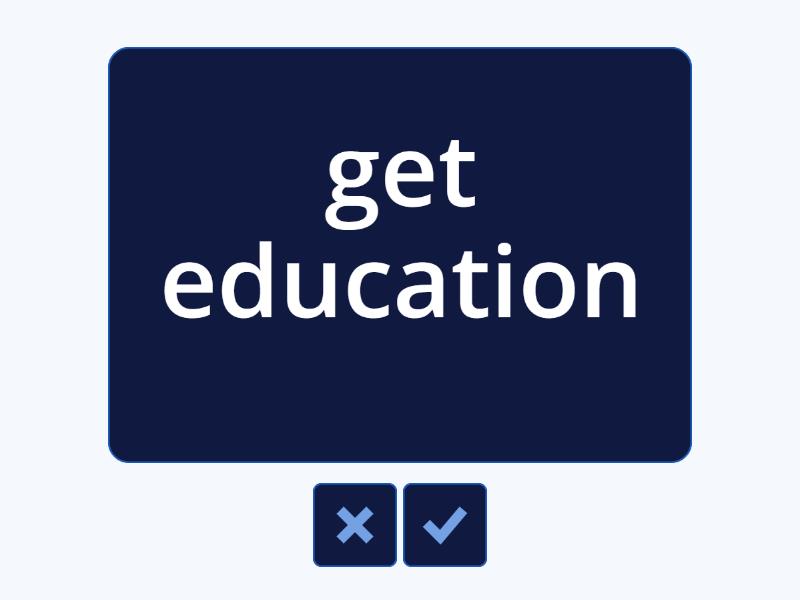 Generation - Flash cards