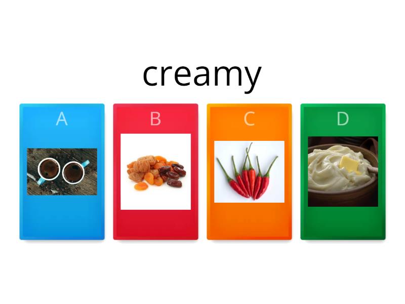 of food taste - Quiz