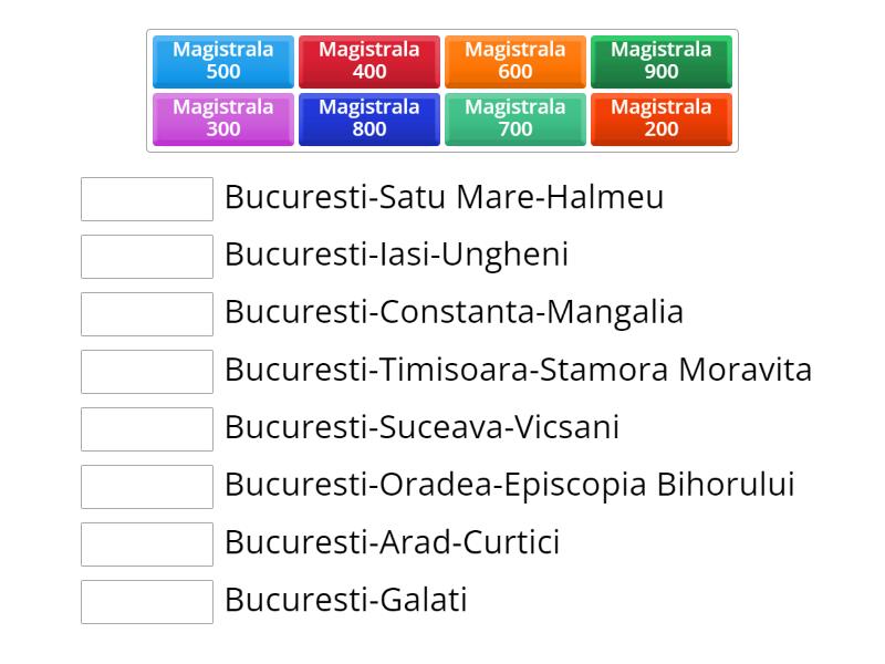 Magistrale - Match up